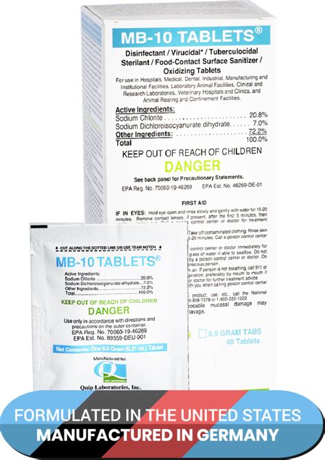 MB-10 Tablets - Quip Labs