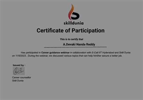 Devaki Nanda Reddy On Linkedin Skilldunia Career Iithyderabad Development