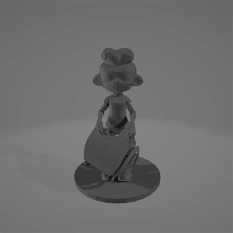 Stl File Splatoon 3 Octoling Girl Fade With Sloshing Machine
