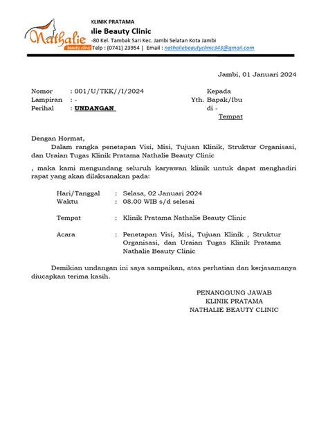 A Daun Visi Misi Tujuan Tata Nilai Dan Motto Pdf