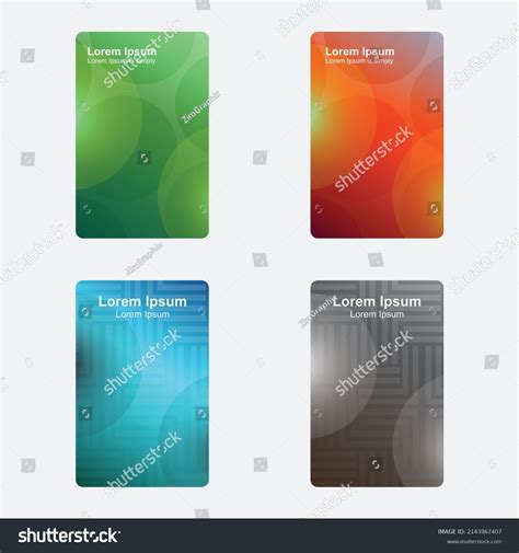 Set Gradient Color Palette Vector Art Stock Vector Royalty Free 2143967407 Shutterstock
