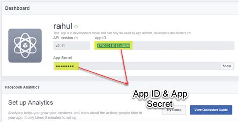 How To Get Facebook App Id And Secret Key In 3 Simple Steps