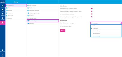 Managing Webmail Folders Setting Automatic Deletion And Creating New