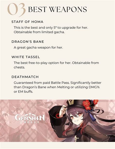Hu Tao build guide | Anshin ED.1 Genshin Impact | HoYoLAB