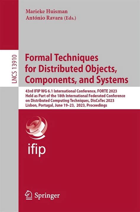 Lecture Notes In Computer Science Formal Techniques For Distributed