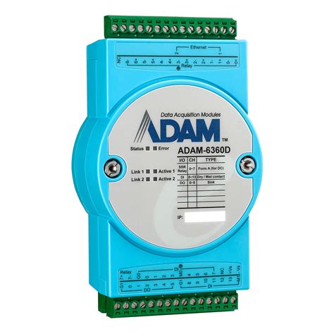 Adam 6360d Iot Opc Ua Ethernet I O Modul Dydaqtec Online Shop