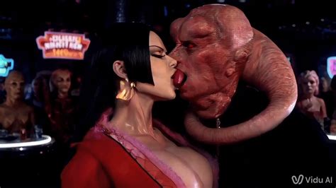 Rule 34 Ai Generated Animated Bib Fortuna Big Breasts Black Hair Boa