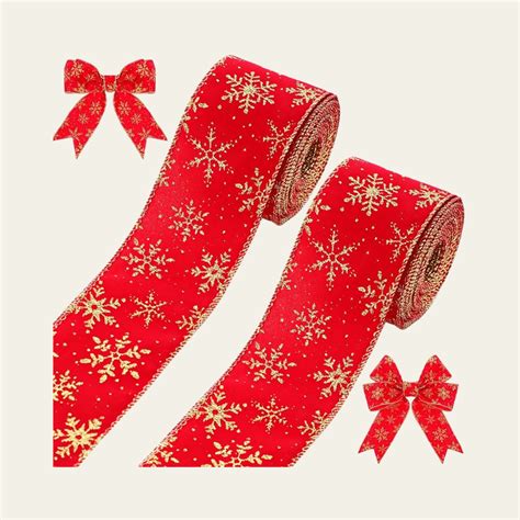Patterned Velvet Christmas Ribbons Wholesale Hot Custom Boxes