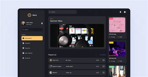 Vero Entertement Dashboard Ui Kit Graphic Templates Envato Elements