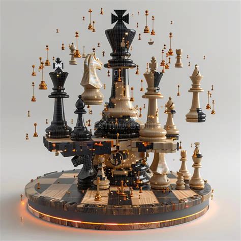 3d Model Abstract Art Of Everevolving Strategic Abstract Artificial