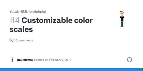 customizable color scales · issue 4 · yulab smu enrichplot · github
