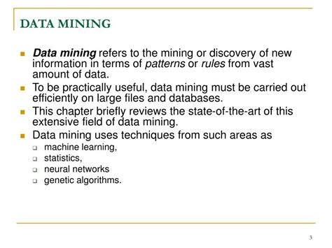 Ppt Chapter 2 Data Mining Powerpoint Presentation Free Download Id