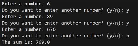 Solved Part Make A Program To Calculate The Sum Of N Numbers Ask The Course Hero