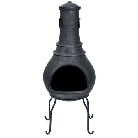 Chapala Large Cast Iron Outdoor Chiminea Cc2007