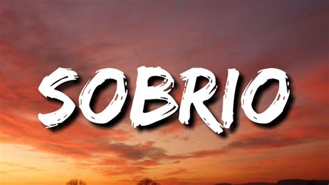 Maluma Sobrio Letralyrics Youtube Music