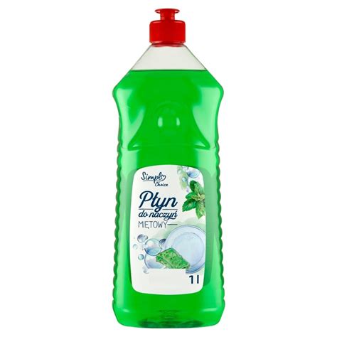 Simpl Choice Płyn Do Naczyń Miętowy 1 L Zakupy Online Z Dostawą Do Domu Carrefourpl