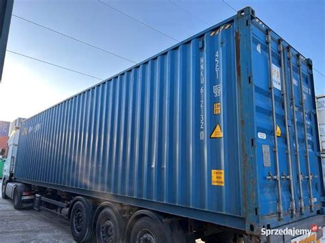 Kontener Morski Magazynowy Iicl Yom 2021 2022 40hc Świecie Sprzedajemy Pl