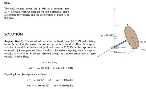 Homework And Exercises How To Find The Instantaneous Axis Of Velocity
