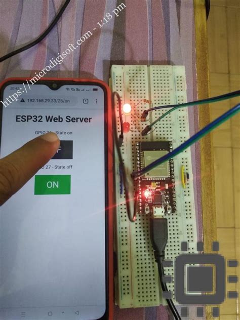 Control Leds Using Esp Web Server In Arduino Ide