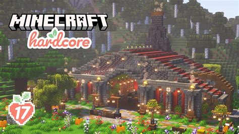 Smithing A Snazzy Blacksmith Hall In Minecraft Hardcore 17 Youtube