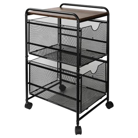 Snapklik Com EasyPAG Mesh File Storage Drawer Carts