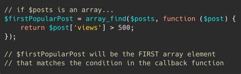Povilas Korop On Linkedin New In Php 84 `arrayfind` Native