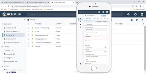 Low Code Bpm Software For Banking And Finance Industry Solutions