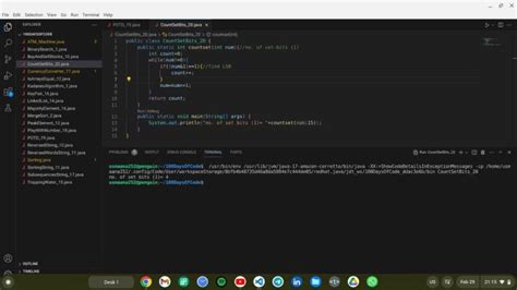 100daysofcode Bits Manipulation And Counting Usmaan Ansari Posted On The Topic Linkedin