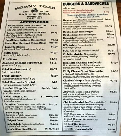 Menu Menutex