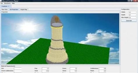Программа Minecraft Structure Planner для Майнкрафт