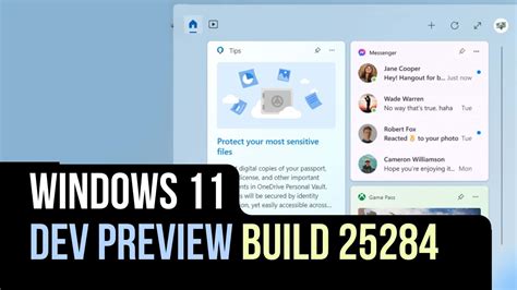 windows 11 build 25284 adds more widgets