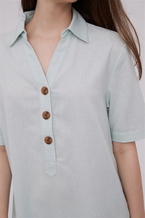 Tunica Inachu Verde Agua Indian