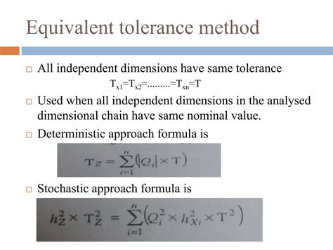 tolerance stack up analysis pptx
