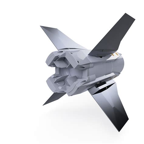 Stl File Aim 9x Sidewinder Missile Simplified Thrust Vectoring And