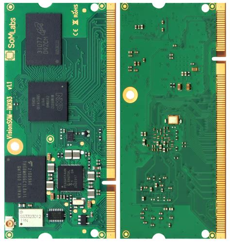 visionsom imx93 module based on nxp dual core i mx93 mpu ml ai