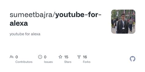 Github Sumeetbajrayoutube For Alexa Youtube For Alexa