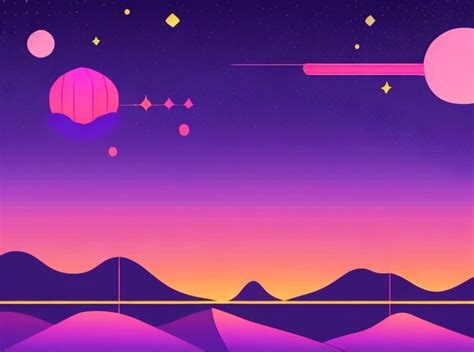 Premium Photo Abstract Digital Landscape With Particles And Dots