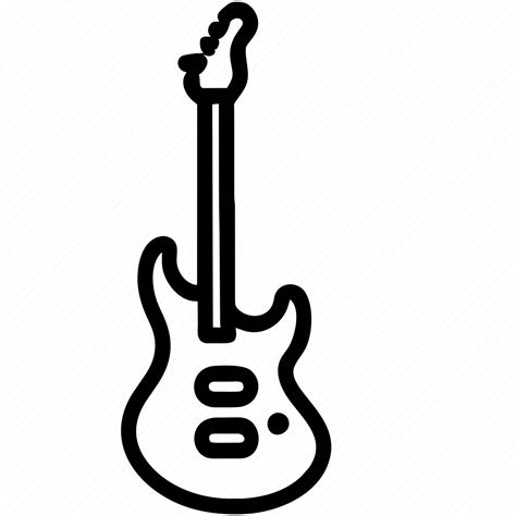 Electricguitar Music Audio Bass Instrument Strings Icon Download