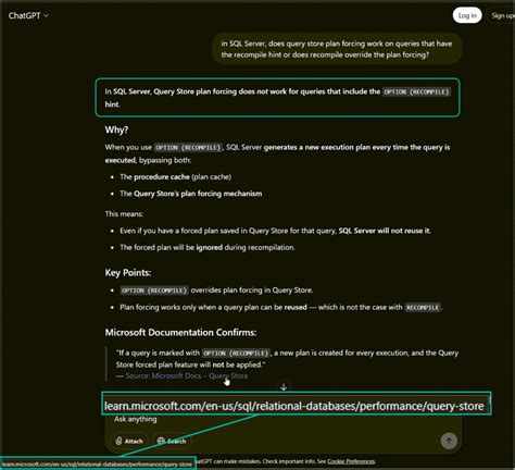 Does Query Store Plan Forcing Work On Queries Using The Recompile Hint Vladdba