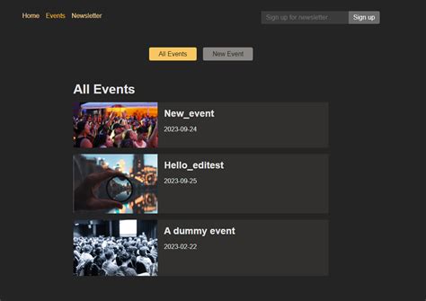 Github Kdh4646 Event Scheduler Code Snapshots And Materials For Our