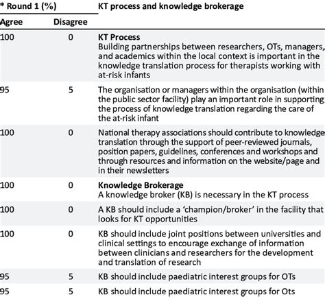Knowledge Translation Process And Knowledge Brokerage N 20