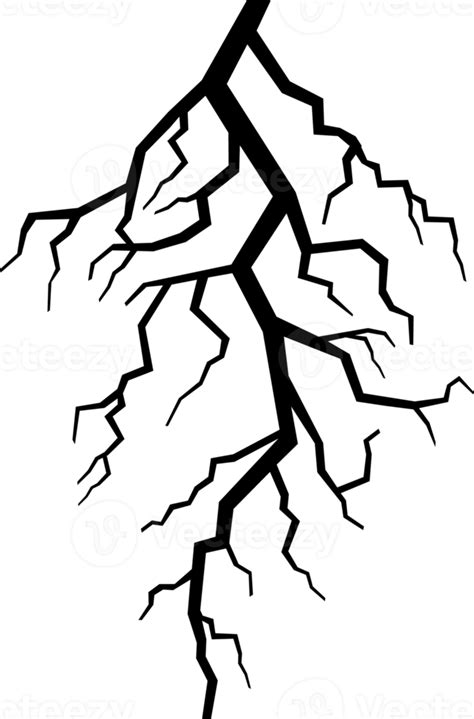 Lightning Bolt Black And White Tattoo Art Drawings Thunder Design