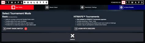 Basic Tournament Mode