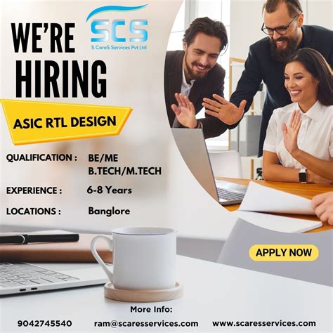 S Cares Services Pvt Ltd On Linkedin Asicdesign Rtldesign