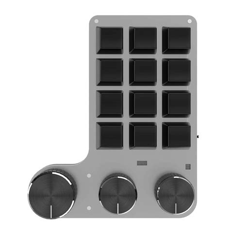 12 Keys 3 Knob Gaming Keypad Red Switch Keyboard With Usb Wiredbt Dual 12 Keys 3 Knob Gaming Keypad Red Switch Keyboard With Usb Wiredbt Dual