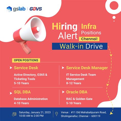 walkininterviews servicedesk dba oracledba sqldba