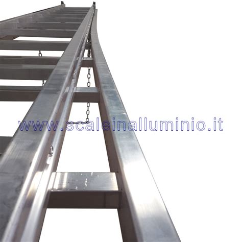 Scala In Alluminio Componibile 2 Rampe 18 Gradini