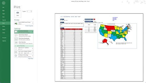 u s state heat map excel user guide indzara indzara support