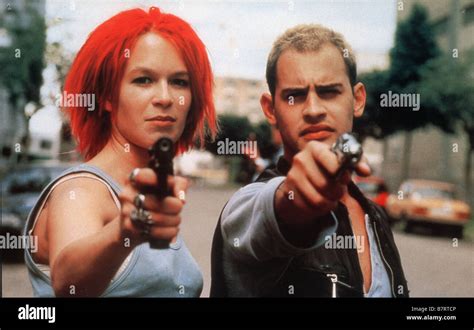 Lola Rennt Run Lola Run Year 1998 Germany Franka Potente Moritz Bleibtreu Director Tom