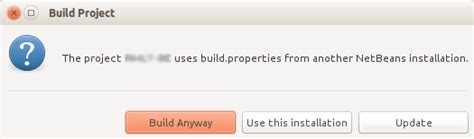 Java The Project Uses Buildproperties From Another Netbeans